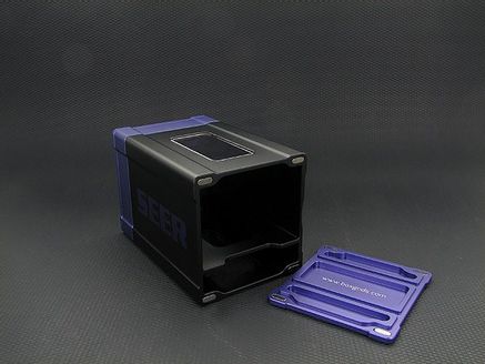 SEER Deck Box - Purple - BoxGods Deck Boxes - Deck Boxes