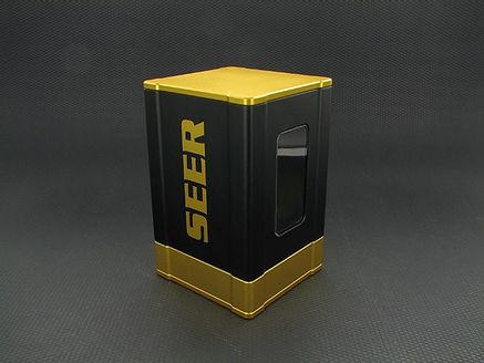 SEER Deck Box - Gold - BoxGods Deck Boxes - Deck Boxes