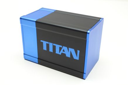 TITAN Deck Box - Blue - BoxGods Deck Boxes - Deck Boxes