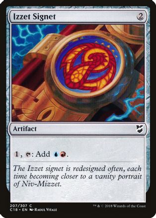 Izzet Signet - Commander 2018 - Magic: The Gathering