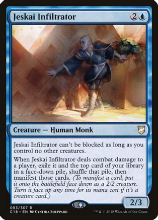 Jeskai Infiltrator - Commander 2018 - Magic: The Gathering