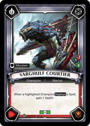 Varghulf Courtier (Unclaimed) - Wave 1 - Warhammer Age of Sigmar ...