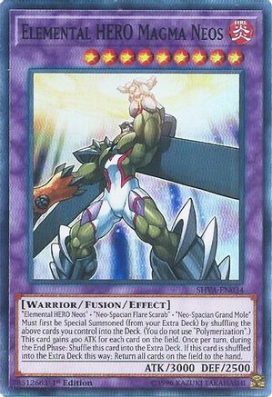 Elemental HERO Magma Neos - Shadows in Valhalla - YuGiOh