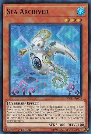 Sea Archiver - Structure Deck: Powercode Link - YuGiOh