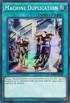Machine Duplication - OTS Tournament Pack 8 - YuGiOh