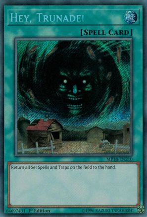 Hey, Trunade! - 2018 Mega-Tins Mega Pack - YuGiOh