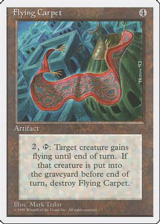 Flying Carpet - Fourth Edition - Magic: The Gathering