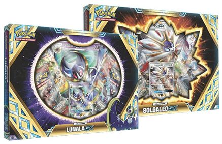 Solgaleo GX Box & Lunala GX Box - SM - Celestial Storm - Pokemon