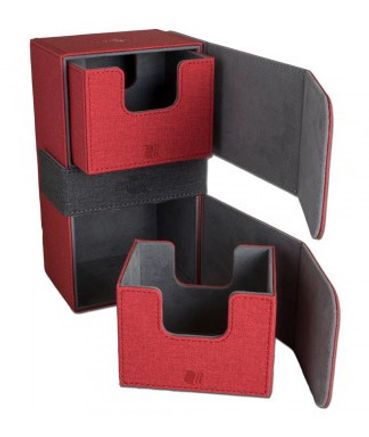 Convertible Deck Box - Dual Red - Legion Premium Supplies Deck Boxes ...