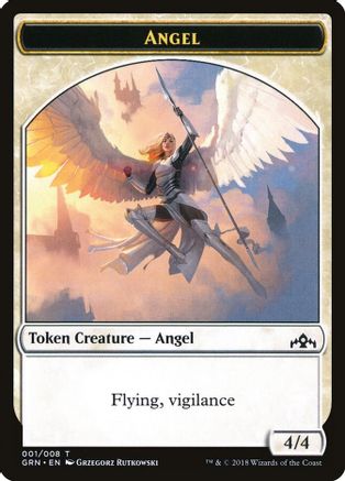 Angel Token - Guilds of Ravnica - Magic: The Gathering