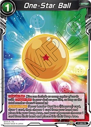 One-Star Ball - Promotion Cards - Dragon Ball Super: Masters