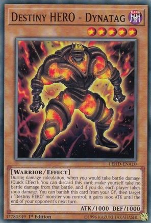 Destiny HERO - Dynatag - Legendary Hero Decks - YuGiOh