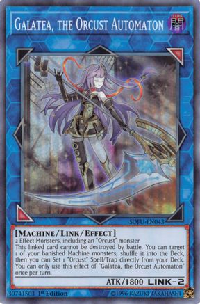 Galatea, the Orcust Automaton - Soul Fusion - YuGiOh