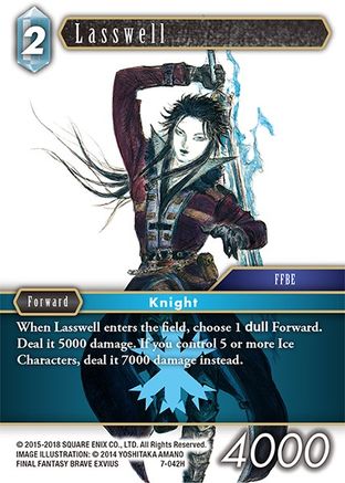 Lasswell - Opus VII - Final Fantasy TCG