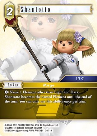 Shantotto - Opus VII - Final Fantasy TCG