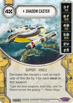 Shadow Caster - Across the Galaxy - Star Wars: Destiny