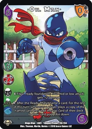 Oil Man* - Capcom Casual League Kit - UniVersus