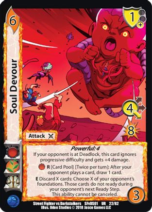 Soul Devour - Street Fighter vs. Darkstalkers - UniVersus