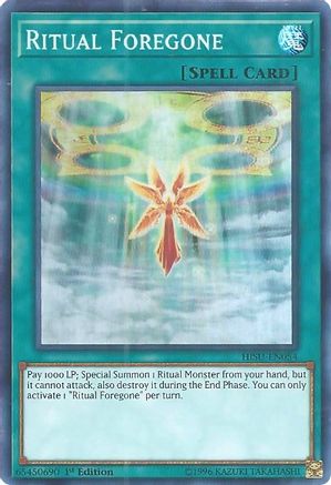 Ritual Foregone - Hidden Summoners - YuGiOh