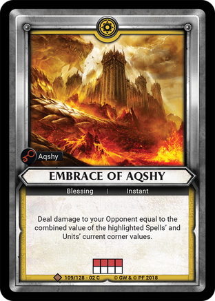 Embrace of Aqshy (Claimed) - Wave 2 - Onslaught - Warhammer Age of ...