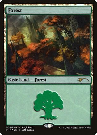 Forest (2019) - MagicFest Cards - Magic: The Gathering