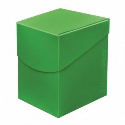 Eclipse PRO-100+ Lime Green Deck Box - Ultra Pro Deck Boxes - Deck Boxes