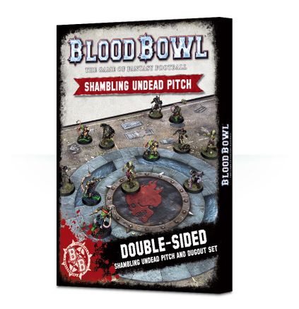 Blood Bowl: Shambling Undead Pitch & Dugout - Warhammer Game ...