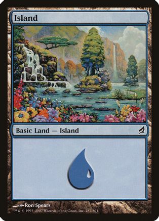 Island (287) - Lorwyn - Magic: The Gathering
