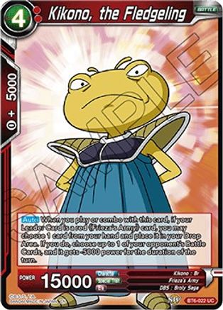 Kikono, the Fledgeling - Destroyer Kings - Dragon Ball Super CCG