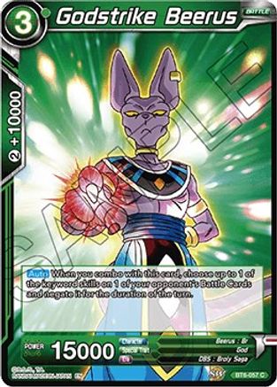 Godstrike Beerus - Destroyer Kings - Dragon Ball Super: Masters