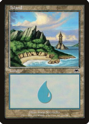 Island (335) - Onslaught - Magic: The Gathering