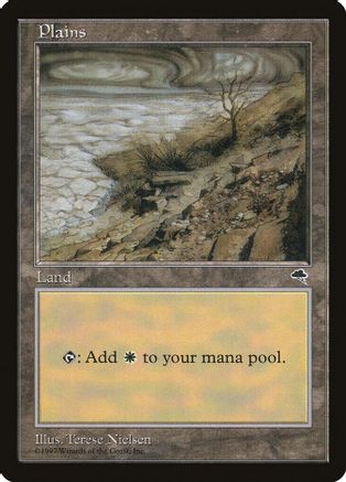 Plains (Dead Tree) - Tempest - Magic: The Gathering