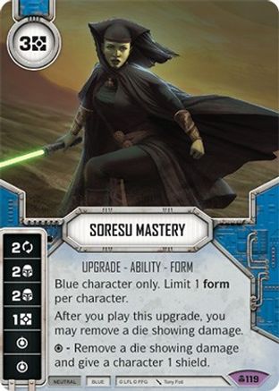 Soresu Mastery - Convergence - Star Wars: Destiny