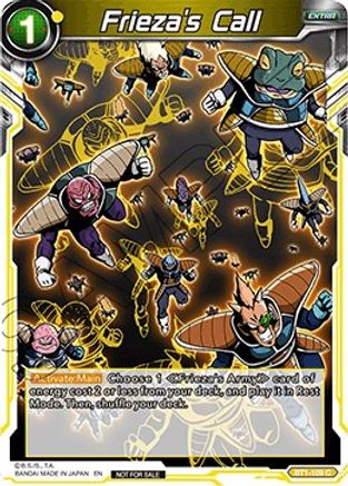 Frieza's Call (Event Pack 3 - 2019) - Promotion Cards - Dragon Ball ...