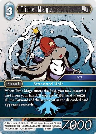 Time Mage - Opus VIII - Final Fantasy TCG