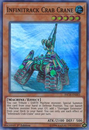 Infinitrack Crab Crane - The Infinity Chasers - YuGiOh