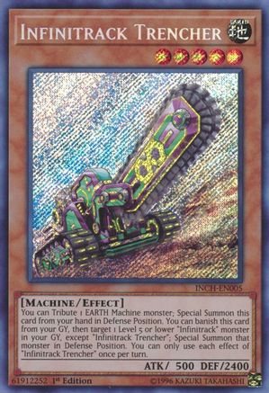 Infinitrack Trencher - The Infinity Chasers - YuGiOh