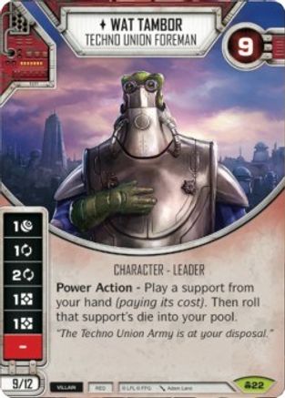 Wat Tambor - Techno Union Foreman - Convergence - Star Wars: Destiny