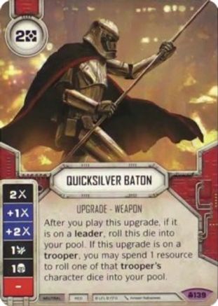 Quicksilver Baton - Convergence - Star Wars: Destiny