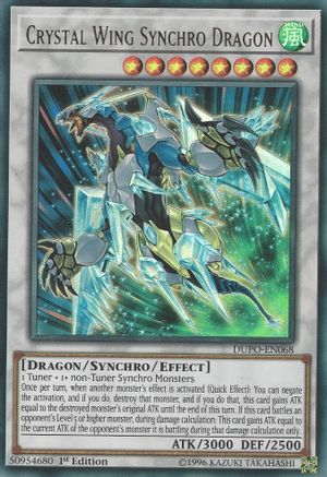 Crystal Wing Synchro Dragon - Duel Power - YuGiOh