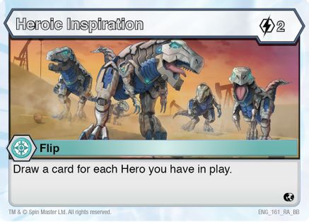 Heroic Inspiration - Battle Brawlers - Bakugan TCG