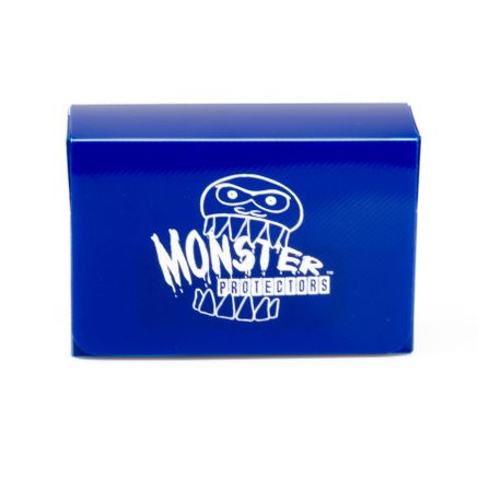 Double Deck Box - Blue (Holds 150) - Monster Protectors Deck Boxes ...