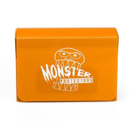 Double Deck Box - Orange (Holds 150) - Monster Protectors Deck Boxes ...