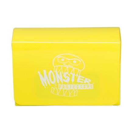 Double Deck Box - Yellow (Holds 150) - Monster Protectors Deck Boxes ...