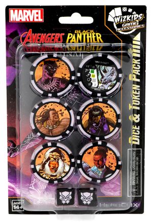 Avengers Black Panther and the Illuminati Dice & Token Pack - Avengers ...