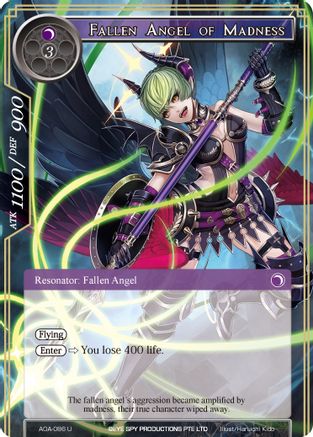 Fallen Angel of Madness - Awakening of the Ancients - Force of Will