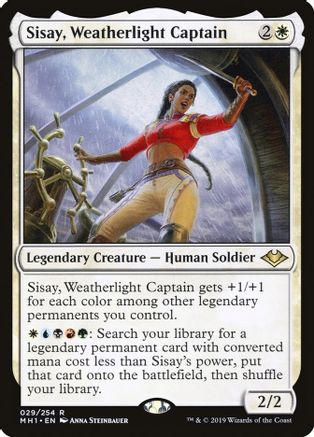 Sisay, Weatherlight Captain - Modern Horizons - Magic: The Gathering