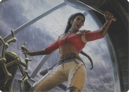 Sisay, Weatherlight Captain (Art Series) - Art Series: Modern Horizons ...
