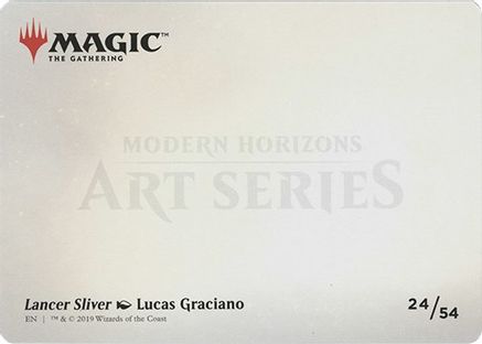 Lancer Sliver (Art Series) - Art Series: Modern Horizons - Magic: The ...