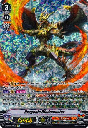 Dragonic Blademaster (SP) - V-EB07: The Heroic Evolution - Cardfight ...
